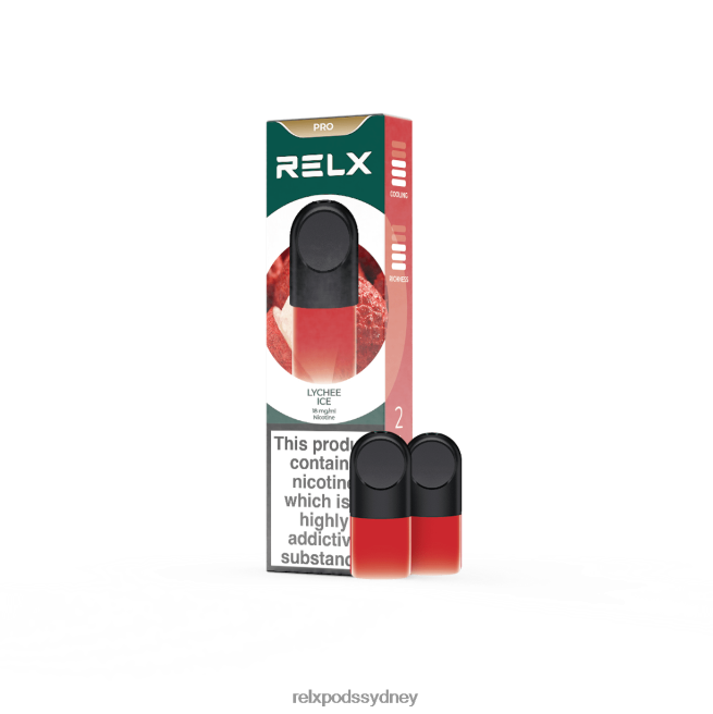 Relx Australia Perth - RELX Pod Pro - 2 Pods Lychee Ice 8T606 - RELX Pods Sydney